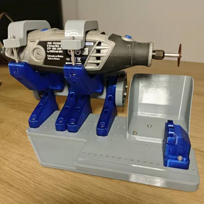 Dremel Mitre Saw Fixture - Free 3D Print Model - MakerWorld