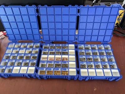 Cullenect Swappable Labels for Gridfinity and More by Cullen J Webb ...