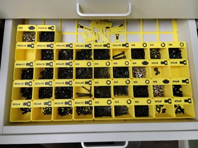 Cullenect Swappable Labels for Gridfinity and More by Cullen J Webb ...