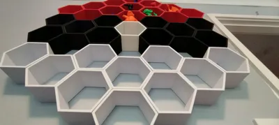 Mini Hexo Shelf by Daniele MakerWorld: Download Free 3D Models