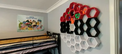 Mini Hexo Shelf by Daniele MakerWorld: Download Free 3D Models