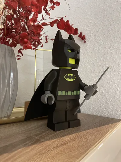 300% Brick Batman by 3dmieks MakerWorld: Download Free 3D Models
