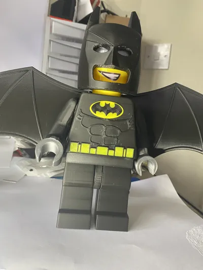 300% Brick Batman by 3dmieks MakerWorld: Download Free 3D Models