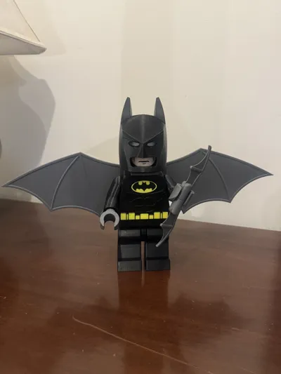 300% Brick Batman by 3dmieks MakerWorld: Download Free 3D Models