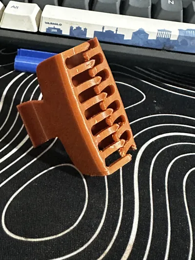 HAIR CLAW CLIP (redesign) by AFO3D MakerWorld: Download Free 3D Models