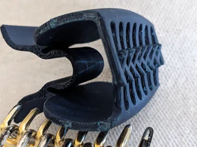 HAIR CLAW CLIP (redesign) by AFO3D MakerWorld: Download Free 3D Models