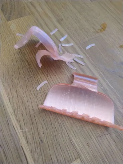 HAIR CLAW CLIP (redesign) - Free 3D Print Model - MakerWorld