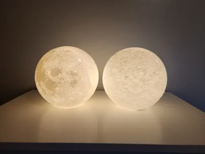 SVS NASA Moon Globe - Free 3D Print Model - MakerWorld