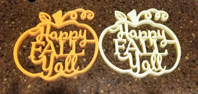 Happy Fall Wall Decor by Lilac Rage - MakerWorld