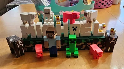 Minecraft Animal Farm Pack - Free 3D Print Model - MakerWorld