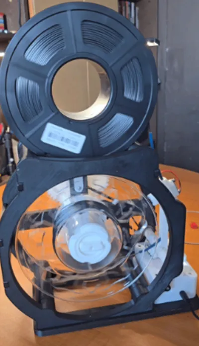 LTS Respooler Motorized Filament Winder by LTS Design - MakerWorld