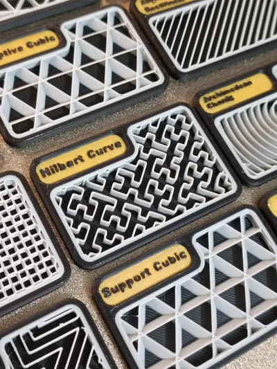 Bambu Lab Infill Swatches by p666buc - MakerWorld