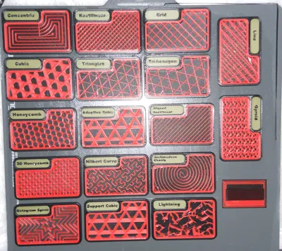 Bambu Lab Infill Swatches by p666buc - MakerWorld