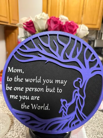 Mothers Day Tree of Life - Free 3D Print Model - MakerWorld