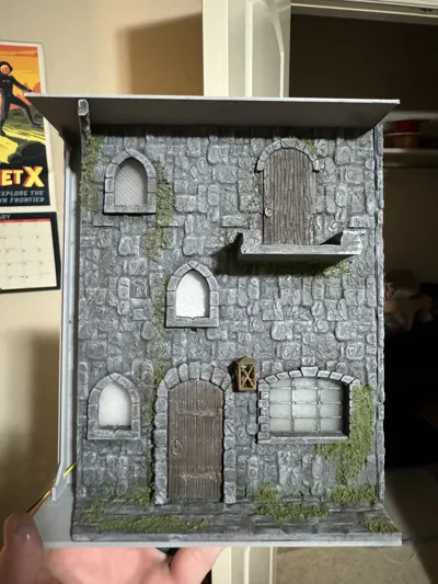 Whimsical Medieval Alley Book Nook by VegaWoodWorks MakerWorld ...