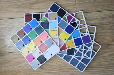 Snap-in Filament Swatch Display Board by Henlor MakerWorld: Download ...