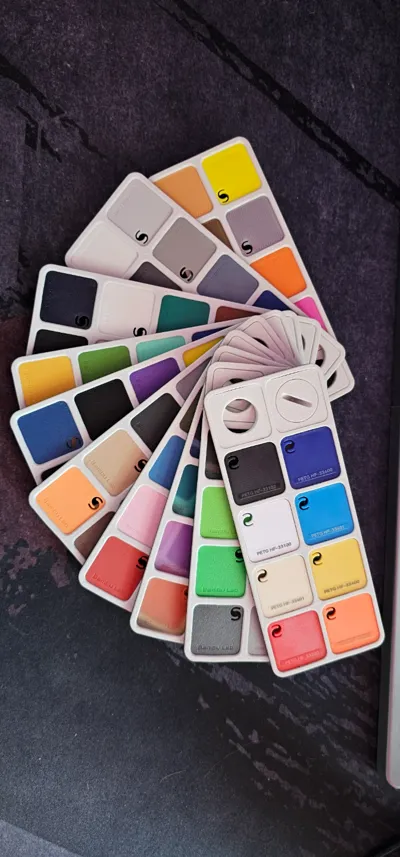 Snap-in Filament Swatch Display Board by Henlor MakerWorld: Download ...