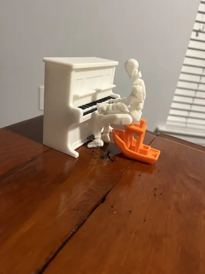 Piano Music Box Hand Winding Kit-K015 by SheepMe! MakerWorld: Download Free 3D Models