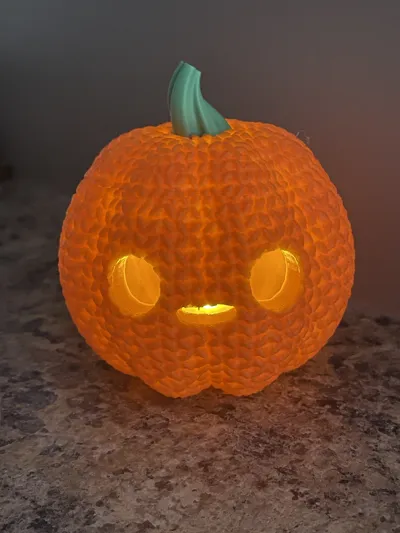 Handcrafted Pumpkin with Detachable Lid by NaraaPrints MakerWorld ...