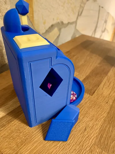 D20 Slot Machine Dice Tower by HannaBannah - MakerWorld