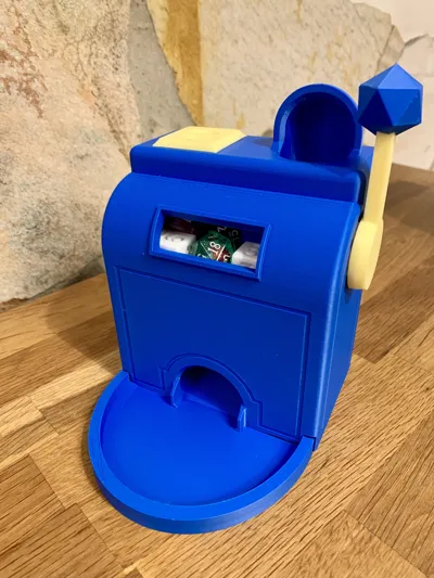 D20 Slot Machine Dice Tower by HannaBannah - MakerWorld