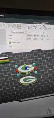 Greenbay Packers Thors Hammer Remixed by Cosmic Prints MakerWorld: Download Free 3D Models
