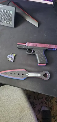 Glock 19 V4 movable trigger and Slide by RTX_Nitrox MakerWorld ...