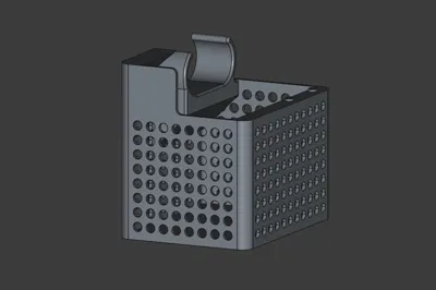 Compact poop bucket S (A1, A1 mini) - Free 3D Print Model - MakerWorld