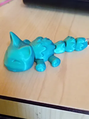 Articulated Meow Keychain by EFFEG studio MakerWorld: Download Free 3D ...