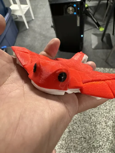 flexi manta ray by MingGYMakerWorld: Download Free 3D Models