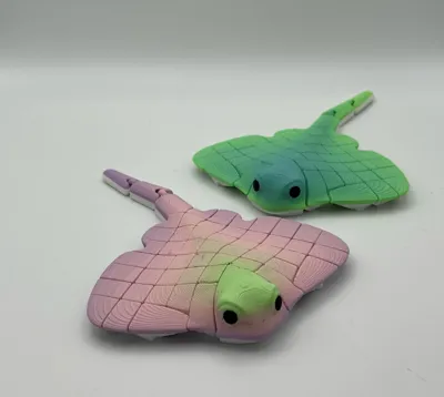 flexi manta ray by MingGYMakerWorld: Download Free 3D Models