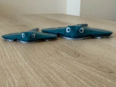 flexi manta ray - Free 3D Print Model - MakerWorld