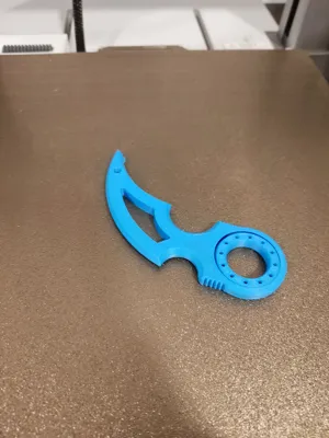 Spinner keychain karambit by SouthLab MakerWorld: Download Free 3D Models