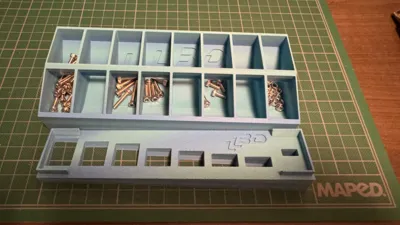 Amazing Gridfinity M3 Bolt Sorter by LayerLux3D MakerWorld: Download Free 3D Models