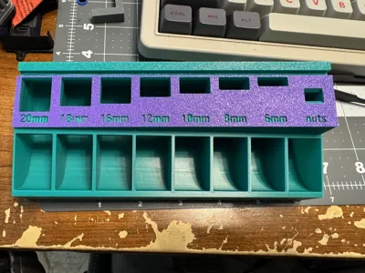 Amazing Gridfinity M3 Bolt Sorter by LayerLux3D MakerWorld: Download Free 3D Models