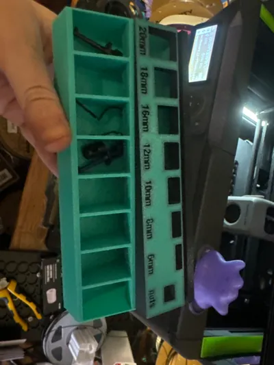 Amazing Gridfinity M3 Bolt Sorter by LayerLux3D MakerWorld: Download Free 3D Models