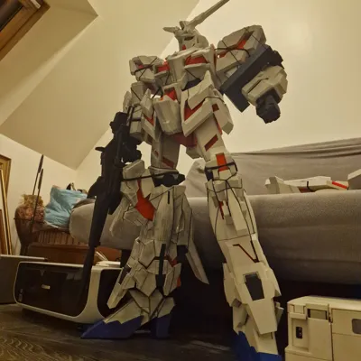 1/400 Scale Unicorn Gundam [Destroy Mode] by chiz_m MakerWorld ...