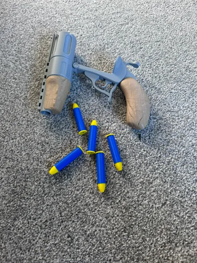 Fallout Show Ghoul Revolver Bullets by Acheituno MakerWorld: Download ...