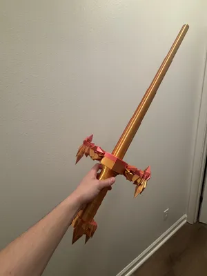 Crystal Collapsable Sword by Carver Maker MakerWorld: Download Free 3D ...