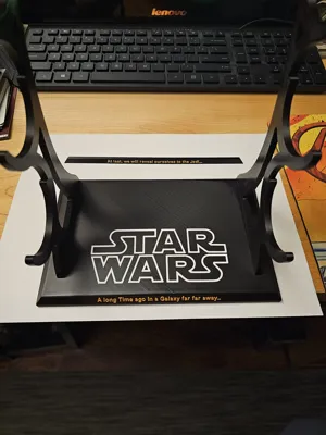 Star Wars Lightsaber Display Stand by Axel Dreher MakerWorld: Download ...