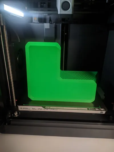 Bambu Lab Purge Poop Bucket Super Slim Narrow with Hexagon Pattern ...