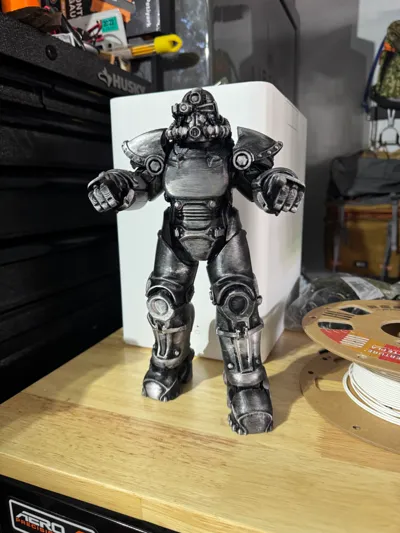 Fallout Power Armour by Luxe Creations MakerWorld: Download Free 3D Models