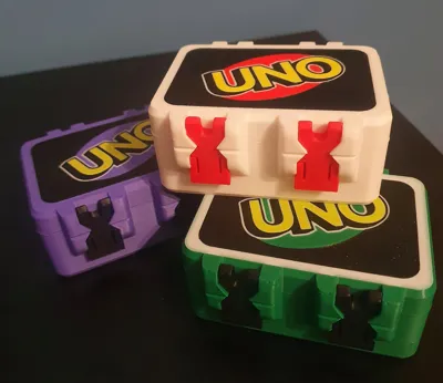 Uno Card Box - SnapLock - Free 3D Print Model - MakerWorld