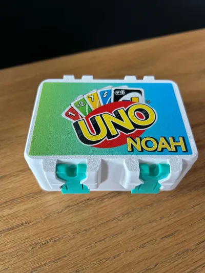 Uno Card Box - SnapLock - Free 3D Print Model - MakerWorld