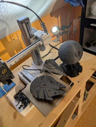 Death Star Model - STAR WARS by ervitto MakerWorld: Download Free 3D Models