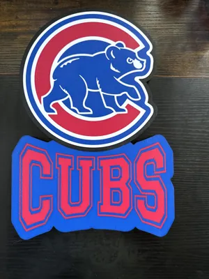 Chicago Cubs Lightbox LED Lamp by braga3dprint MakerWorld: Download ...