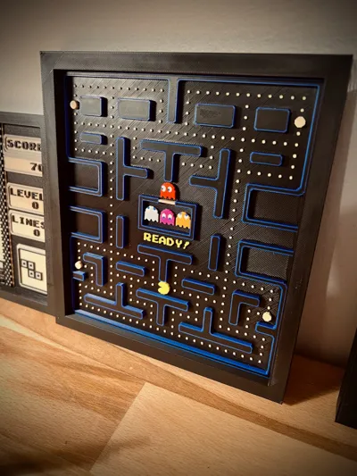 Pac-Man Level 1 by Fletch MakerWorld: Download Free 3D Models