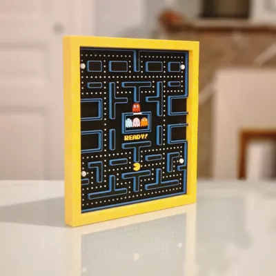 Pac-Man Level 1 by Fletch MakerWorld: Download Free 3D Models