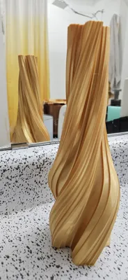 Twisted Vase (made by Makerlab Make My Vase) by SabreDesign MakerWorld ...