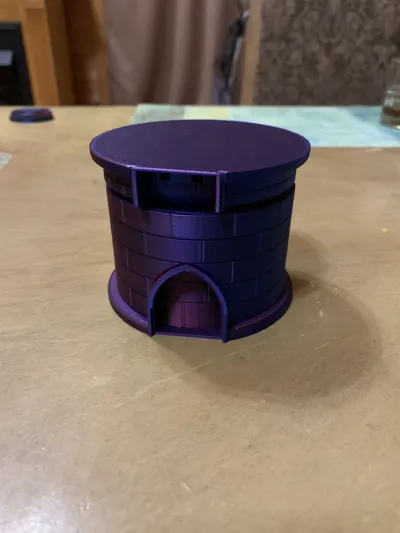 Collapsible dice tower by Poli27 - MakerWorld